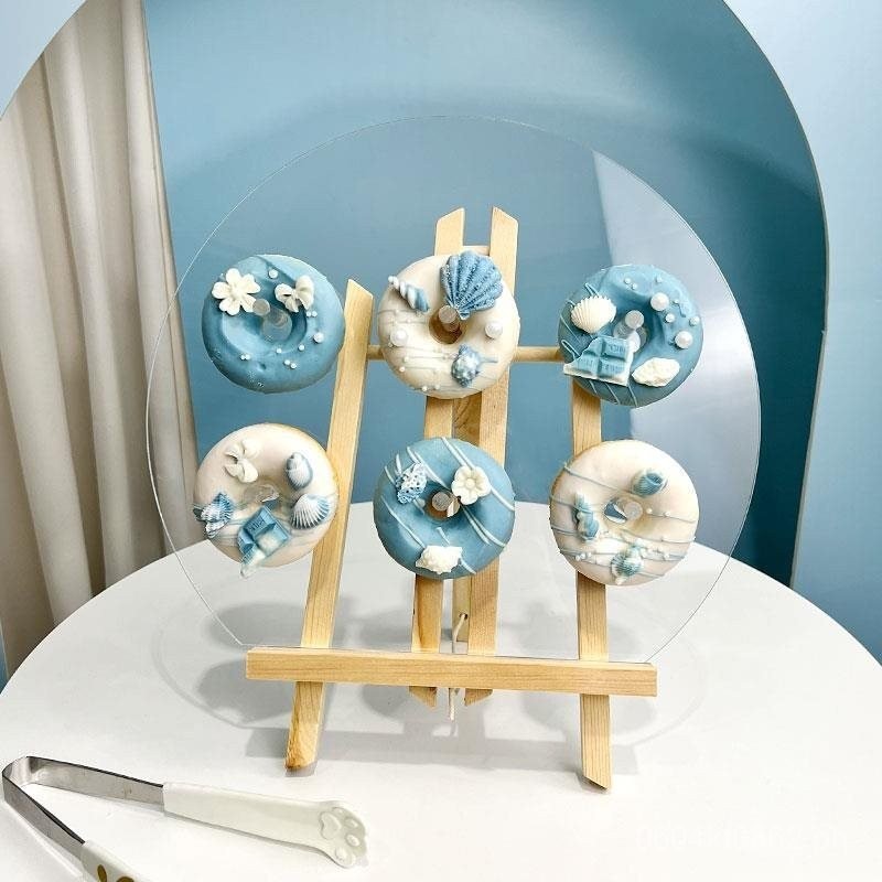Wedding Bread Birthday Display Stand Dessert Rack Party Donut Acrylic ...