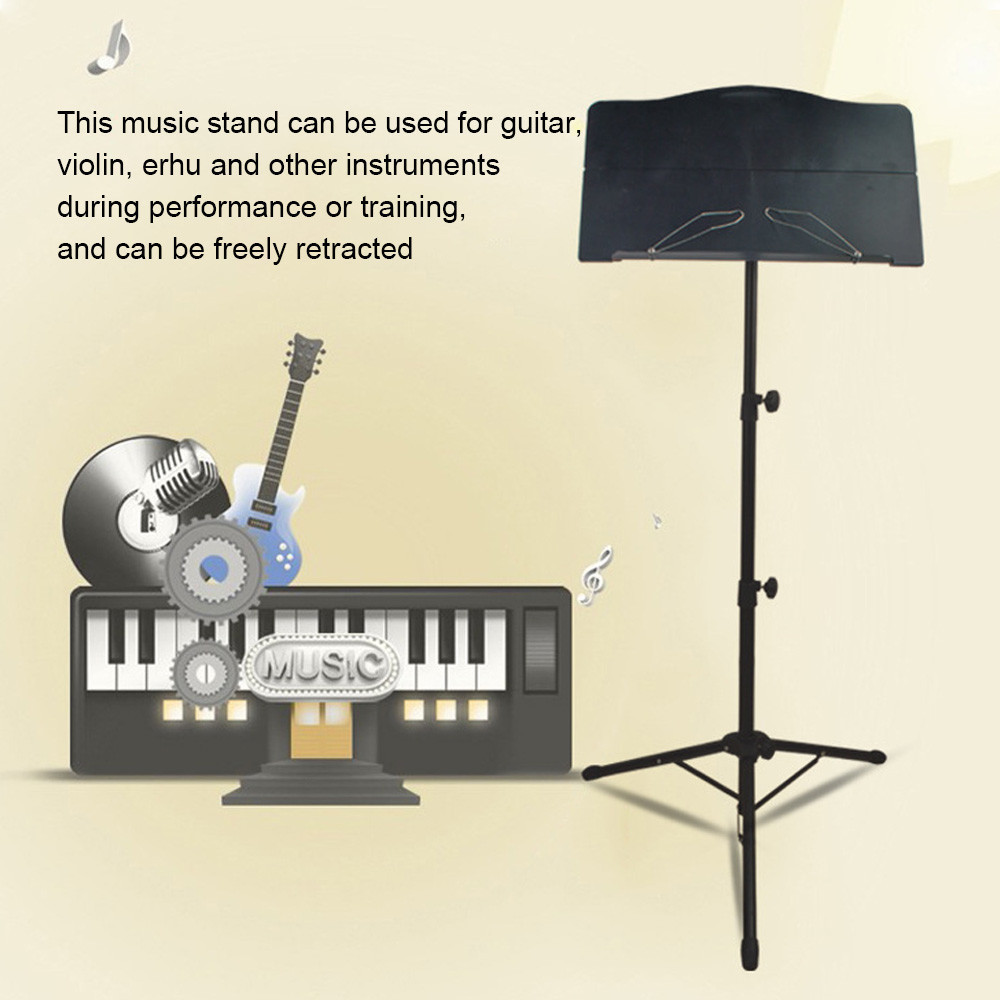 meyishop-ph Portable Metal Music Stand Detachable Musical Instruments ...