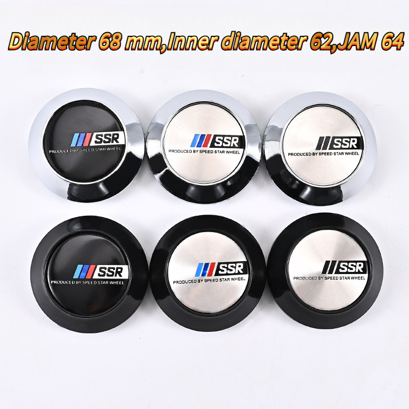 4pcs/ Modified Wheel Hub Center Caps,SSR GTV02 CV01-CV04S1 EX01-EX05 ...