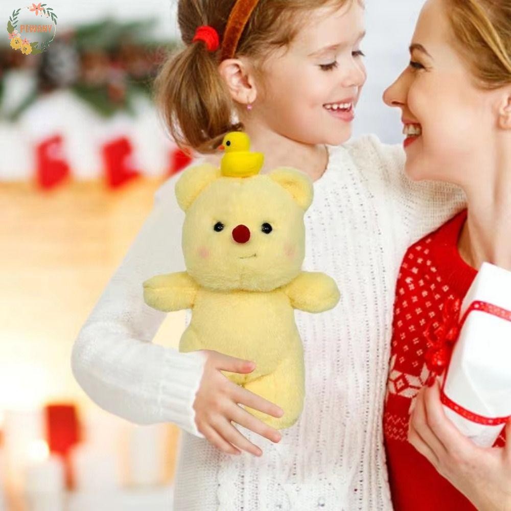 PEWANYZZ Butter Bear Plush Toy, PP Cotton Plush Stuffed Thailand Butter ...