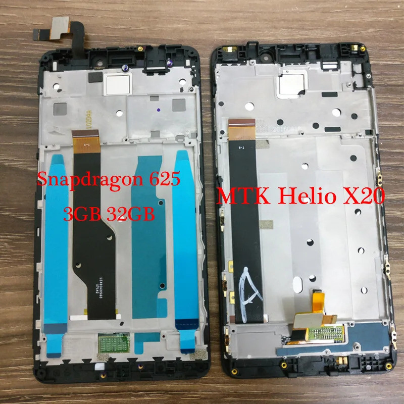 For Xiaomi Redmi Note 4 Pro Prime Note 4X LCD Display Touch Screen Digitizer With Frame MTK ...