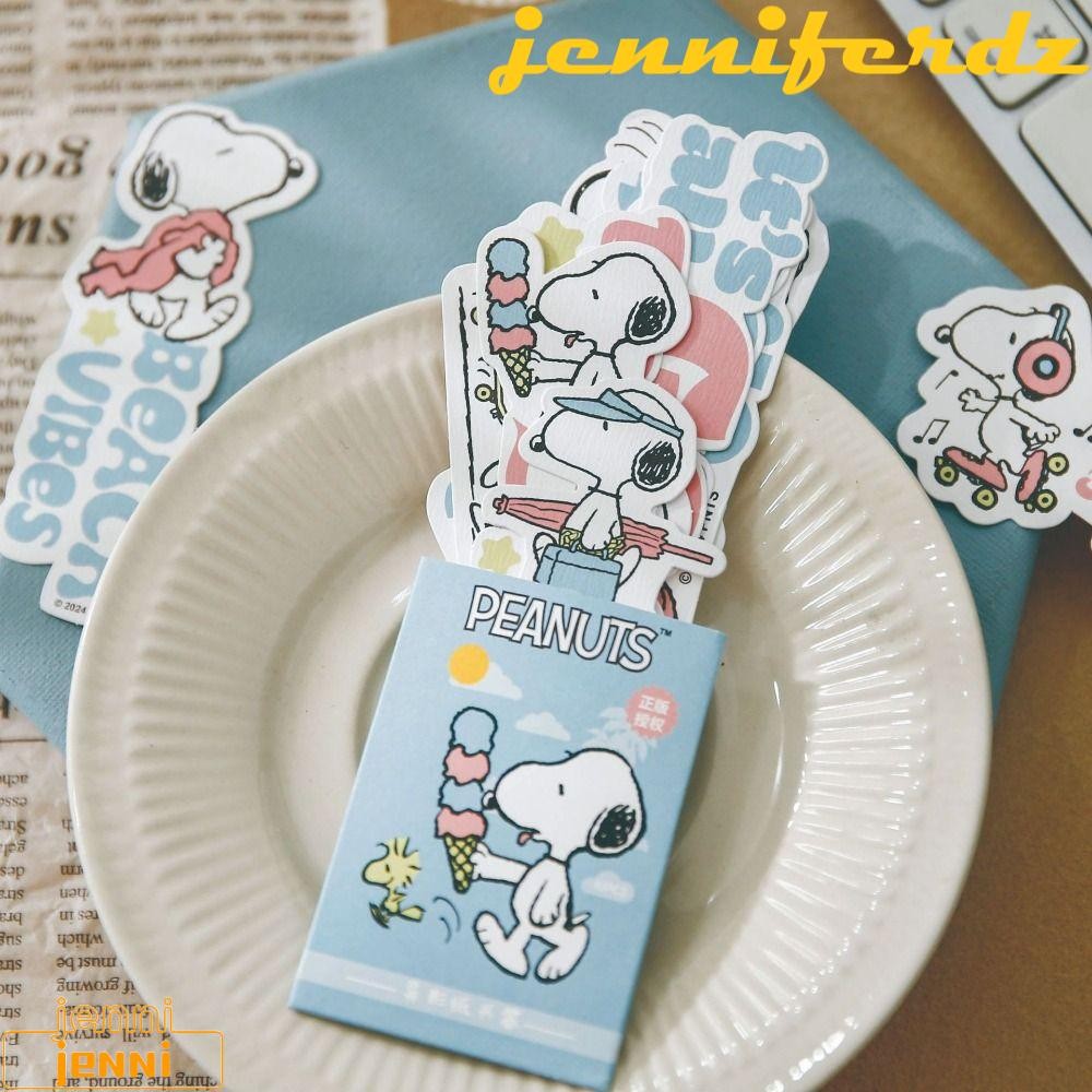 JENNIFERDZ 10pcs Cute Snoopy Bookmarks, Funny Reading Paper Book Marker ...
