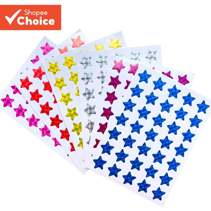 350 pcs/pack Shining Mini Star Paper Stickers Scrapbooking Sticker ...