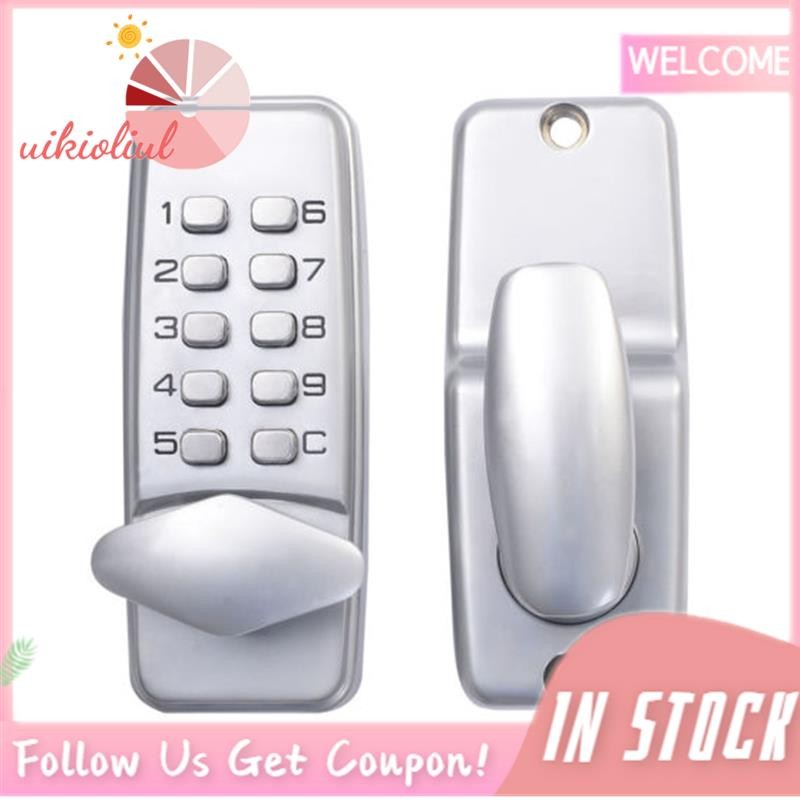 Digital mechanical code lock keypad password Door opening lock | Shopee ...