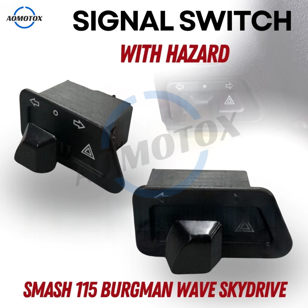 Motus Motorcycle Signal Switch With Hazard For Smash 115 Burgman Wave ...