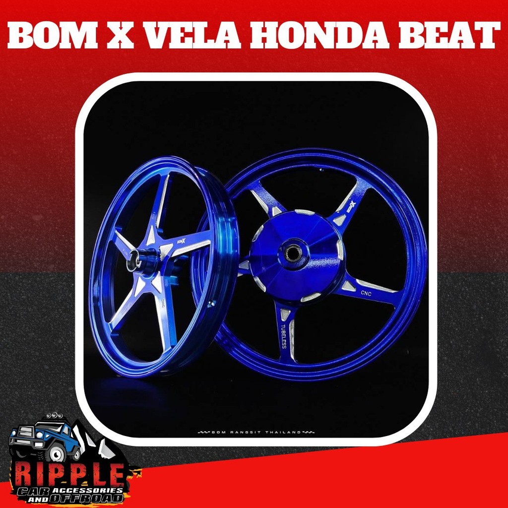 bomrangsit bom x cnc mags VELA for honda beat | Shopee Philippines