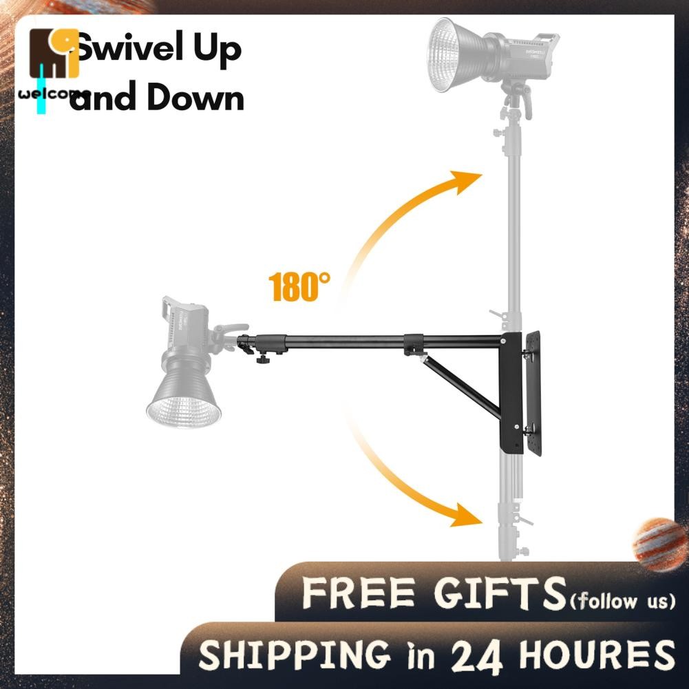 welcomehome-ph Wall Mount Light Stand Sturdy Aluminum Alloy Adjustable ...