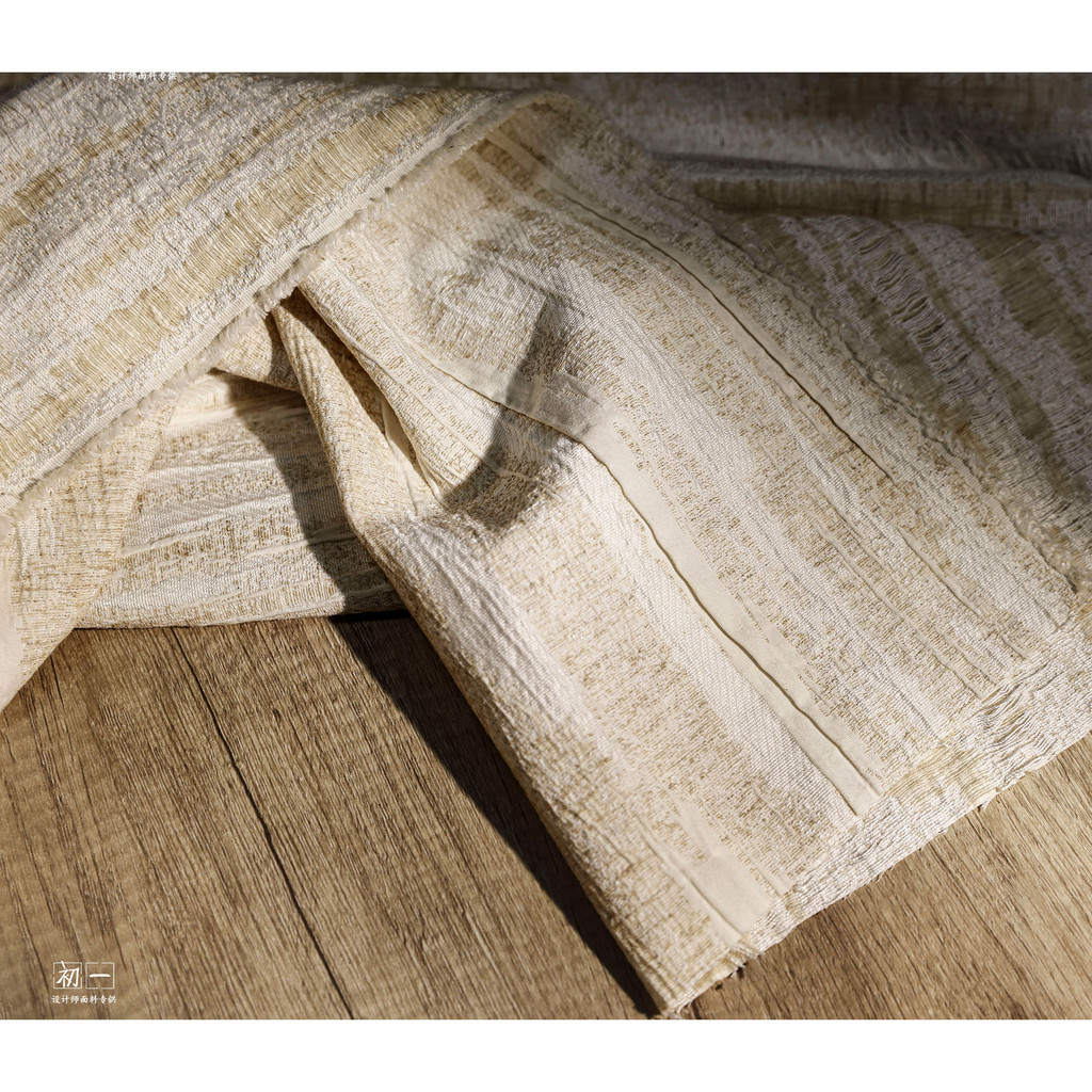 Three-Dimensional Embossed Distressed Texture Cotton Linen Jacquard ...
