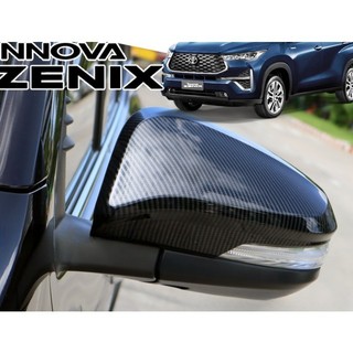 Toyota INNOVA ZENIX 2023 2024 2025 Side Mirror Carbon Cover Rearview ...