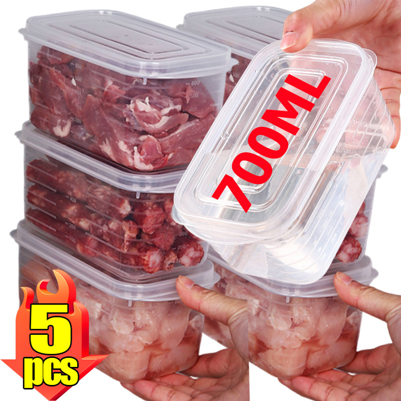 Food Grade Plastic Food Storage Container - Refrigerator/Freezer PP ...