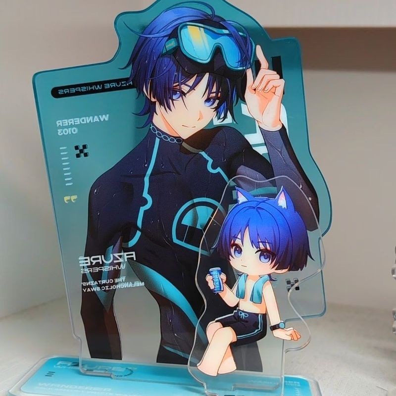 Game Genshin Impact Acrylic Stand Figure Model Plate Wanderer ...