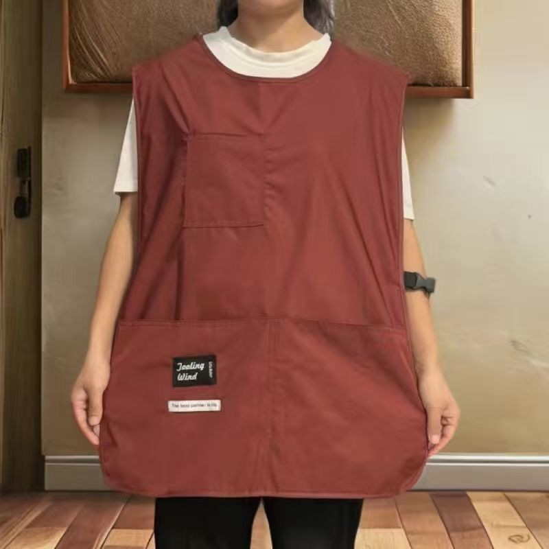 Stylish Work Vest Apron Extended Version Suitable for Office Wear, Anti ...