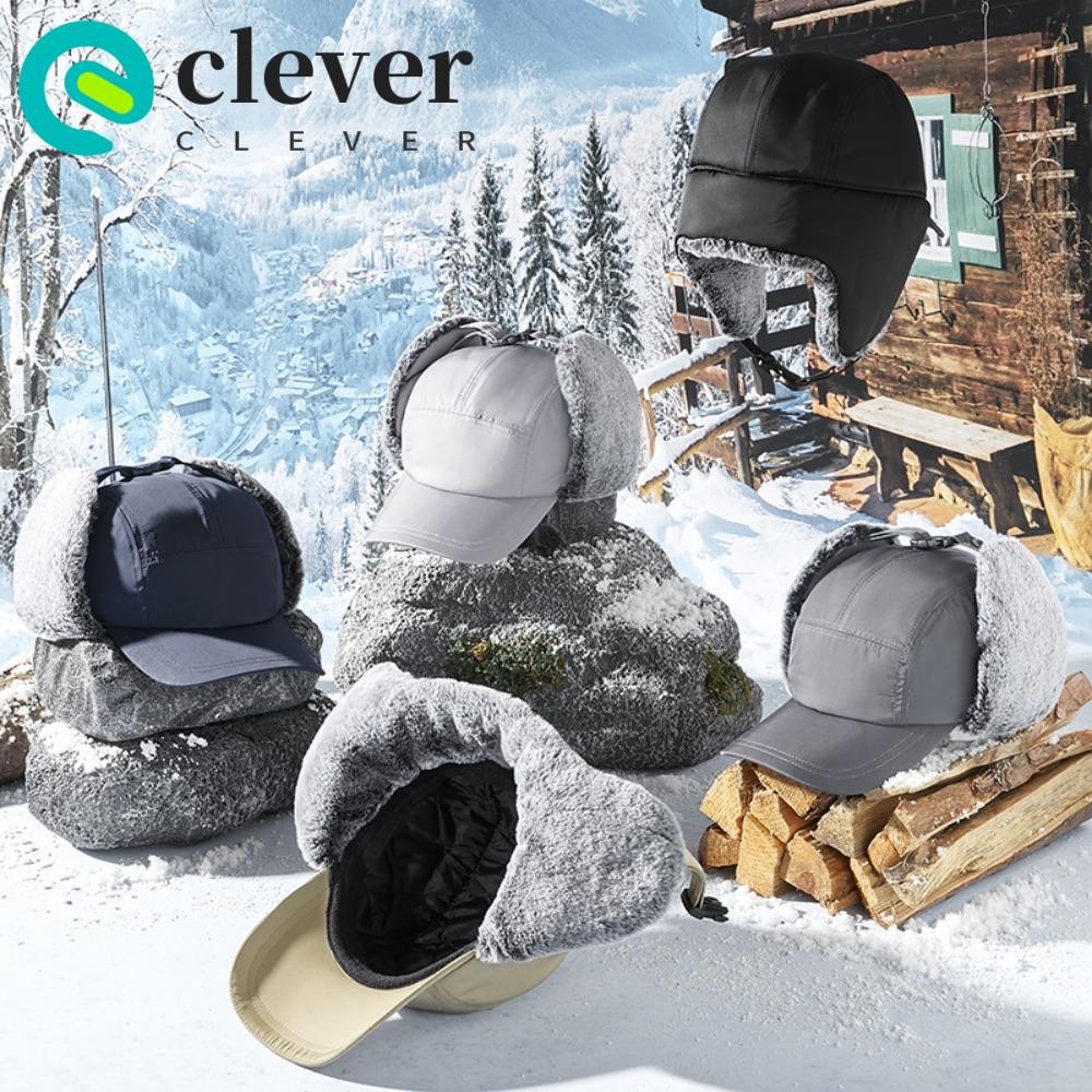 CLEVER Warm Duck Tongue Hat, Cold Prevention Windproof Ear Protection ...