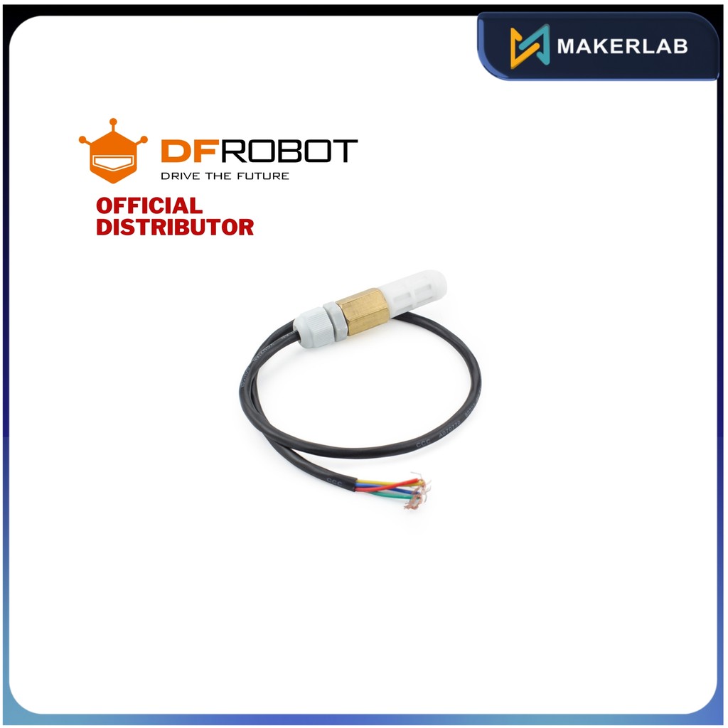 DFRobot SHT20 I2C Temperature & Humidity Sensor (Waterproof Probe ...