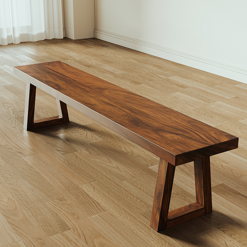 Bench Tea Table All Solid Wood Long Bench Simple Shoe Changing Bench ...
