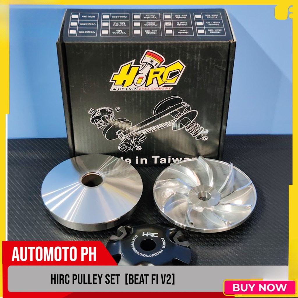 HIRC PULLEY SET BEAT FI V1/V2 TAIWAN | QUALITY PERFORMANCE | Shopee ...
