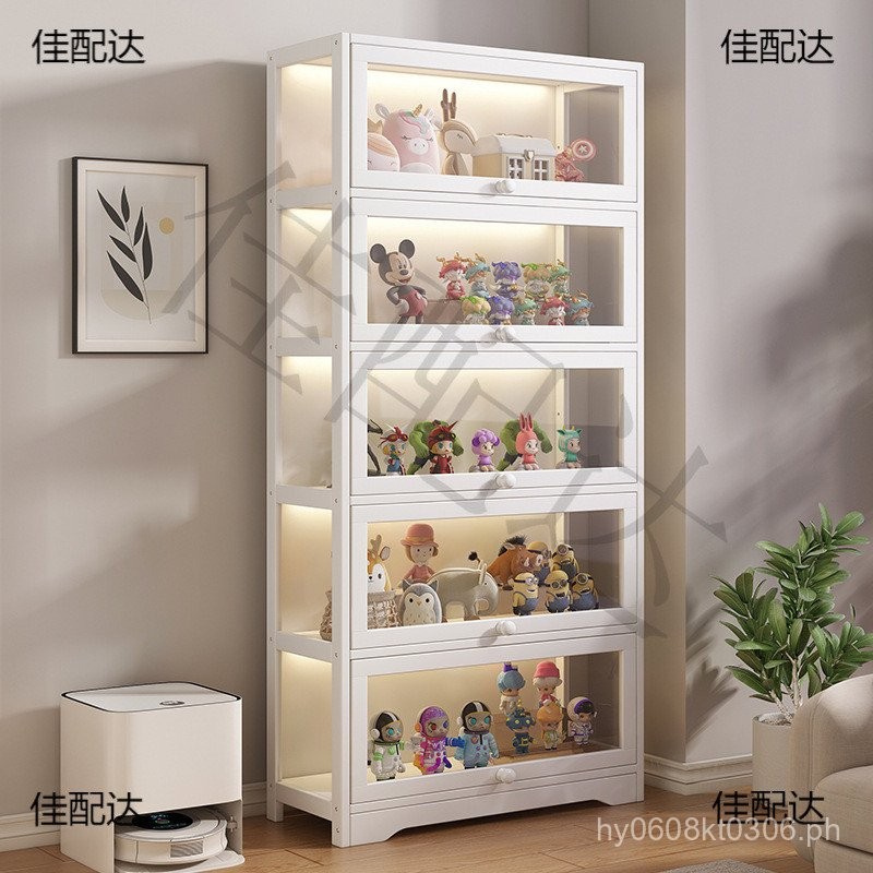 Display Cabinet for Figurines, Acrylic Cabinet, Transparent Wall ...