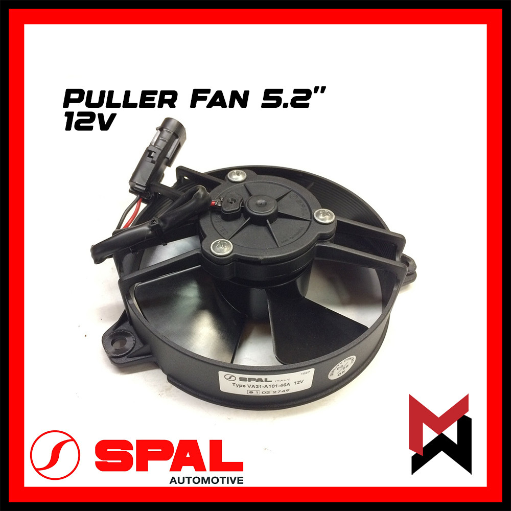 SPAL Fan - Puller 5.2" - High Performance Aircon Radiator Car ...