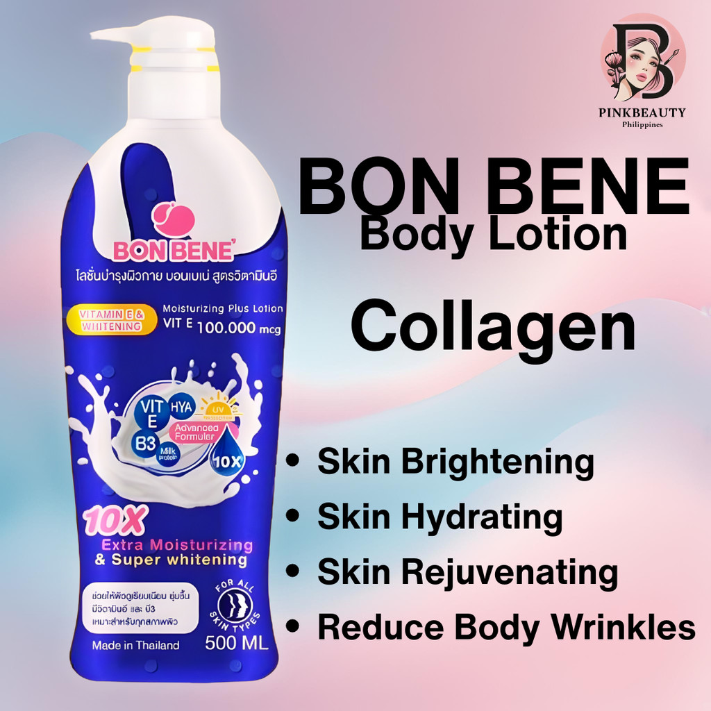Bon Bene Moisturizing Plus Vitamin E Lotion | Shopee Philippines