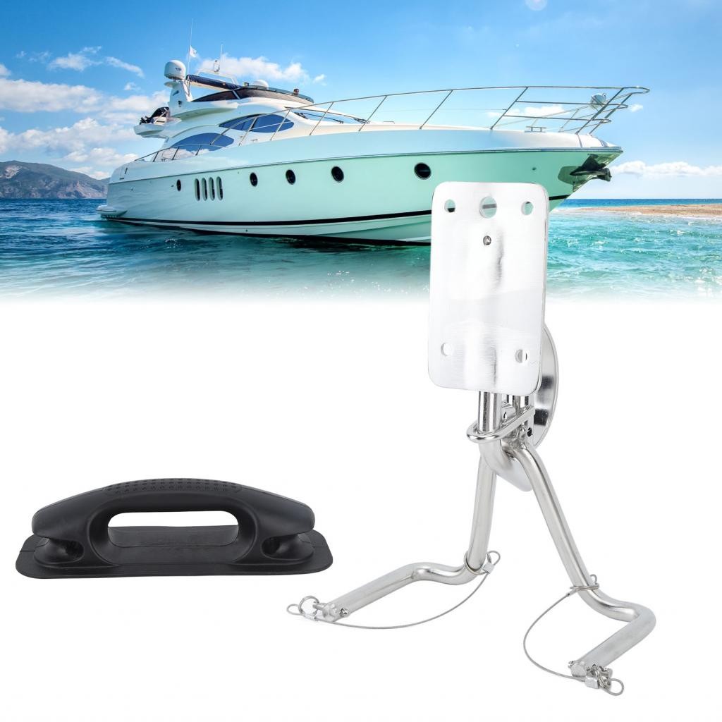 Stainless Steel Snap Davits Set 110kg Load Easy Inflatable Boat ...