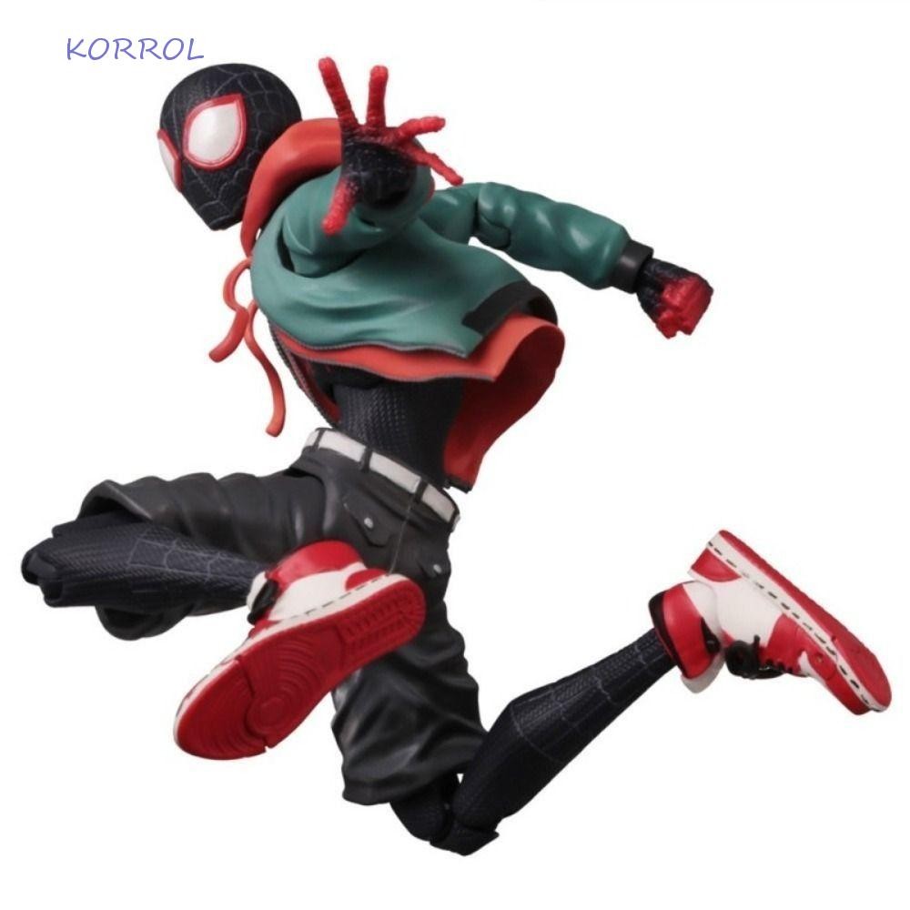 KORROL Miles Anime Action Figure, Across the Spider-Verse PVC Spider ...