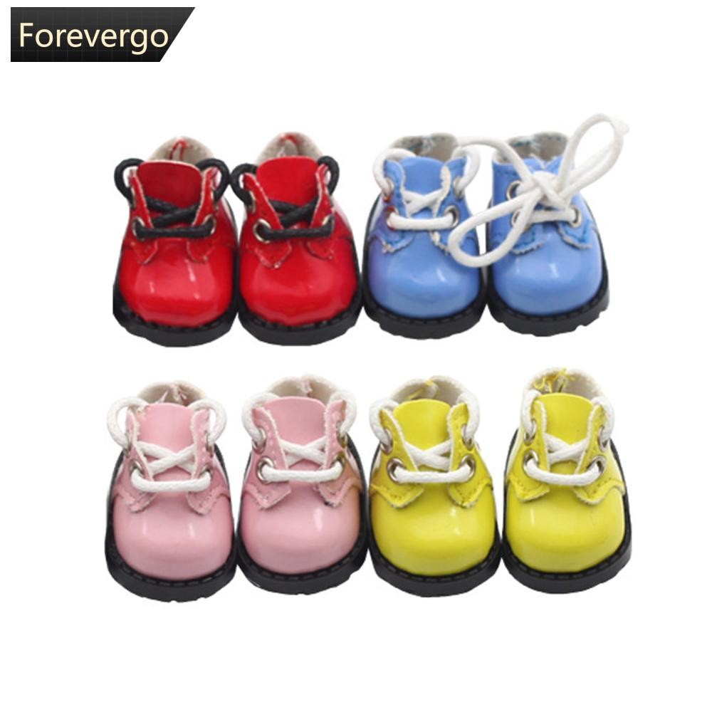 FOREVERGO For LABUBU Leather Shoes Suitable for 17cm Cotton Dolls Shoes ...