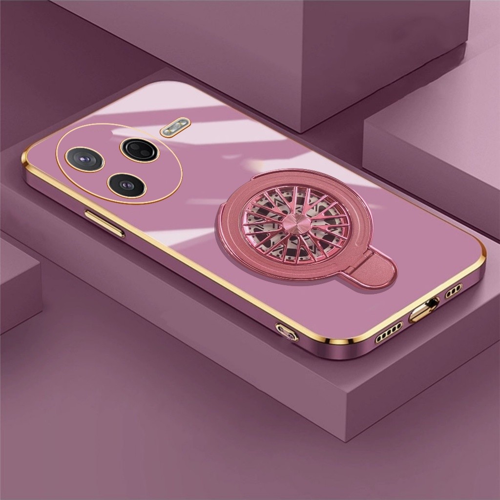 Soft Case Xiaomi Poco F7 M7 Pro Ultra 5G Ring Wireless Gyroscope Spinner Plating Luxury | Shopee ...