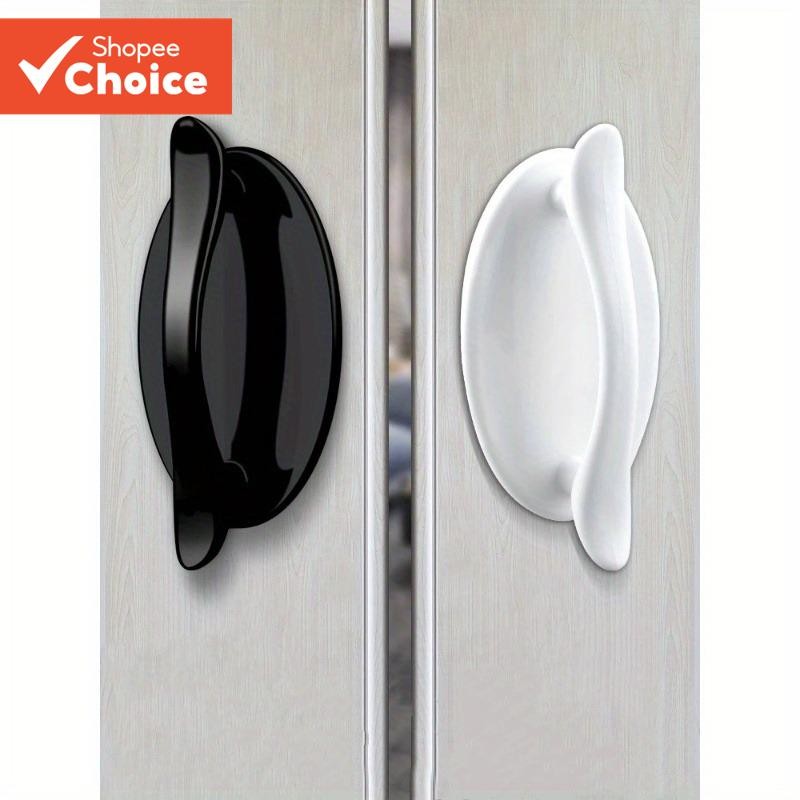 1Pc Self-Adhesive Furniture Door Handles Punch-Free Cabinets Drawers ...