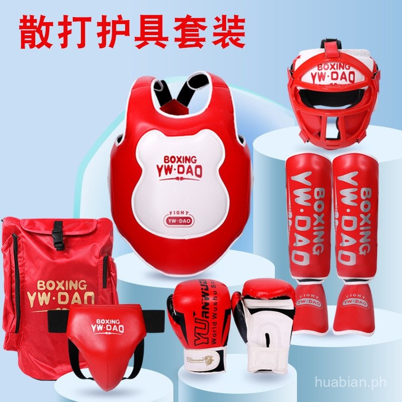 Boxing Sanda Combat Leg Guards for Men and Children, Adult and Kids ...