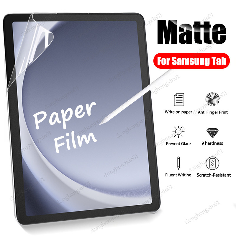 Paper Film Like For Samsung Galaxy Tab S10 FE+ 13.1 A9 Plus S6 Lite ...