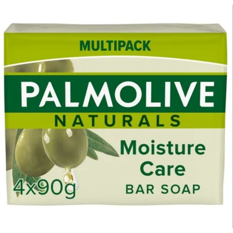 Palmolive Moisture Care Olive & Milk Bar Soap 4 x 90g | Shopee Philippines