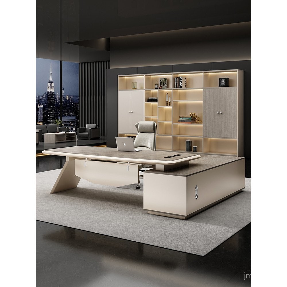 Office Desk Boss Desk Simple Modern Executive Desk Creative Office Desk ...