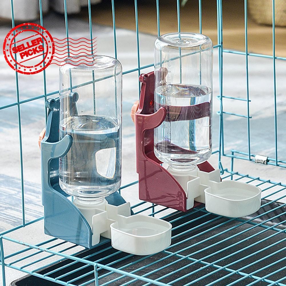 Pet Feeder Hanging Automatic Waterer Hamster Rabbit Water Anti-knock ...
