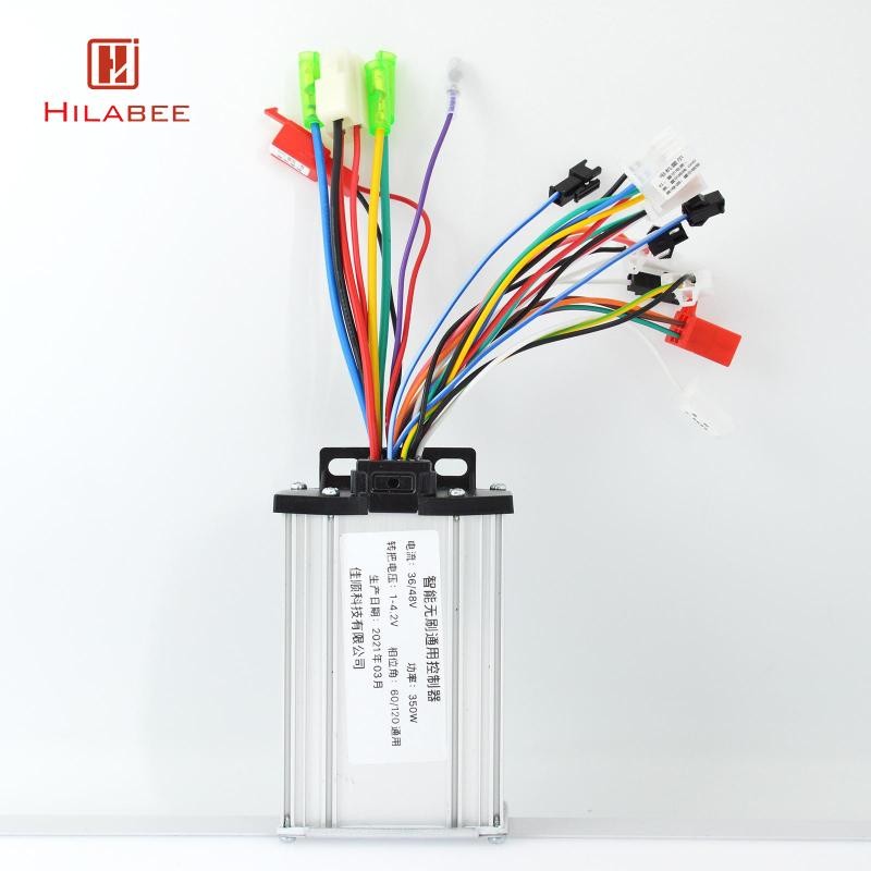HILABEE Electric Controller 350W 36V/48V DC Motor Control Box for E ...