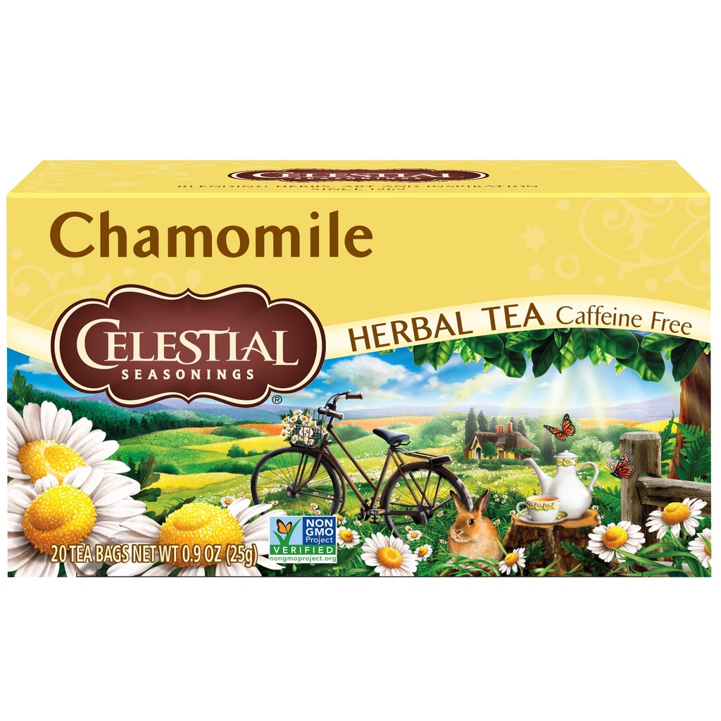 Celestial Herb Tea (Caffeine-Free) Chamomile (20TB) | Shopee Philippines