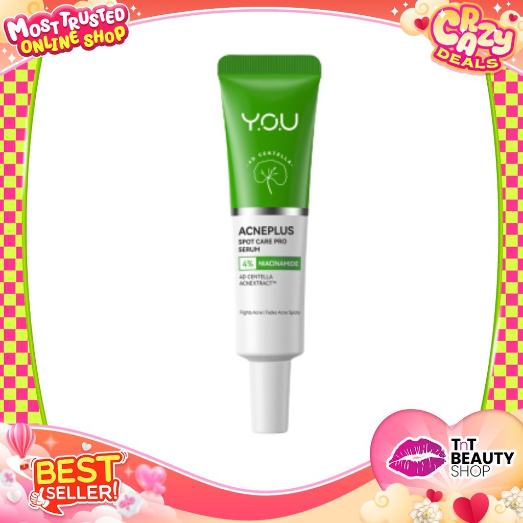 Y.O.U YOU Acne Plus Spot Care Pro Serum 15gr | TnT Beauty Shop | Shopee ...