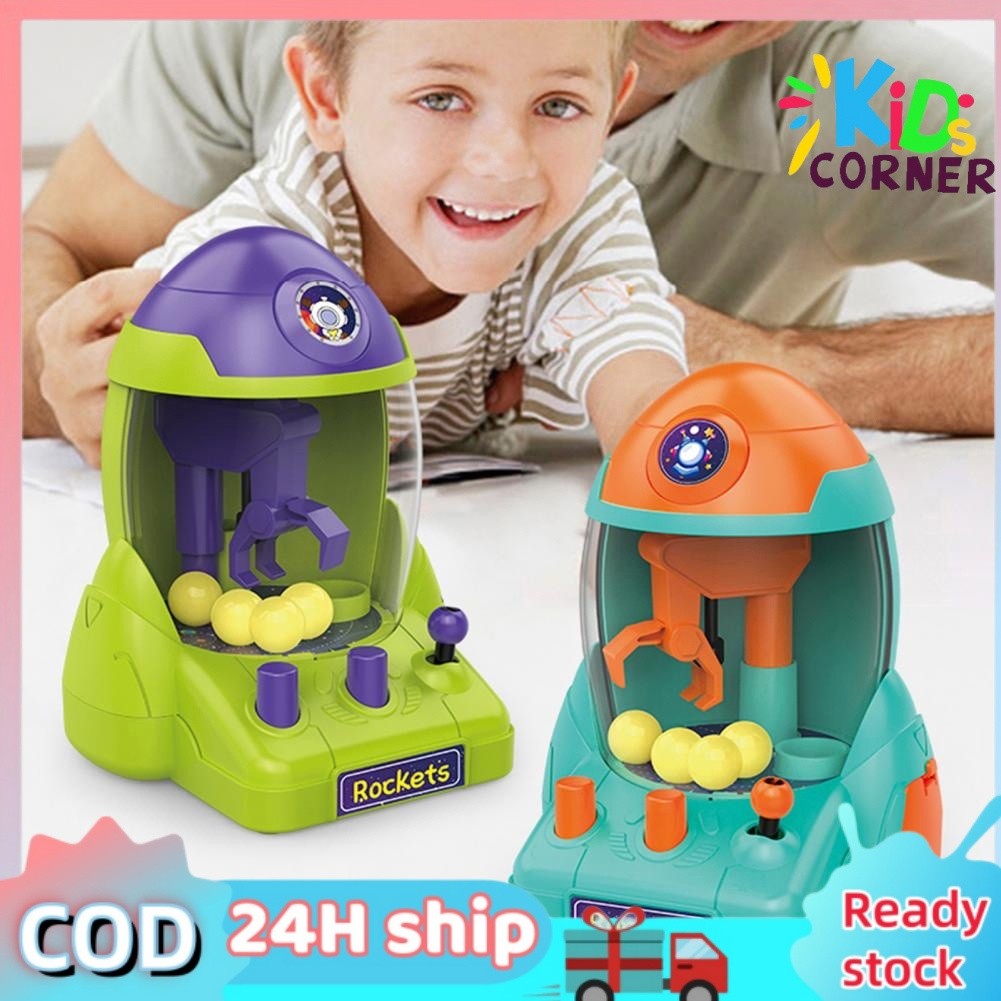 Kid Mini Claw Machine Ball Toys Doll Machine Grab Claw Game Machine ...