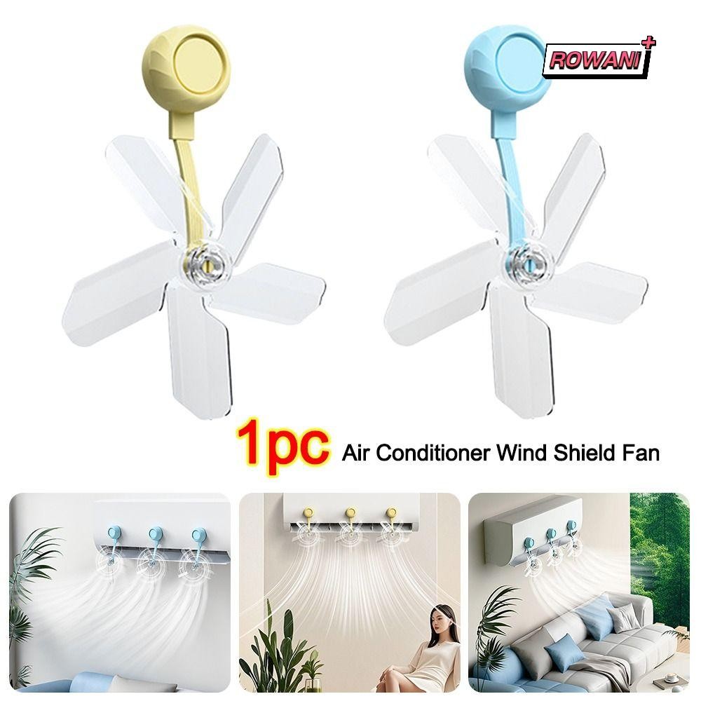 ROWAN1 Air Conditioner Exhaust Fan, Adjustable Angles Anti Direct ...