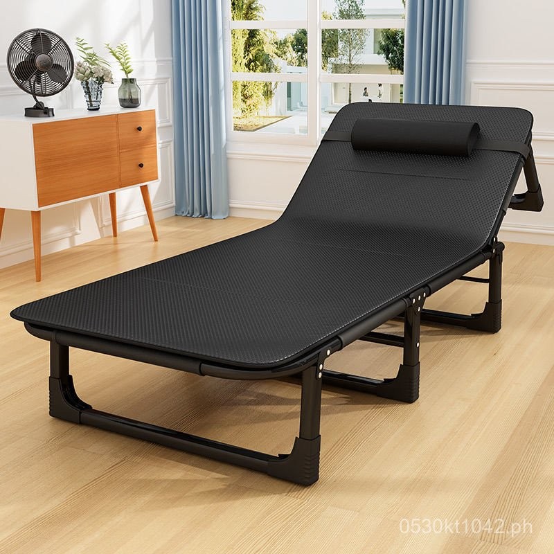 Portable Folding Bed for Hospital Office Nap Camping Military Cot ...