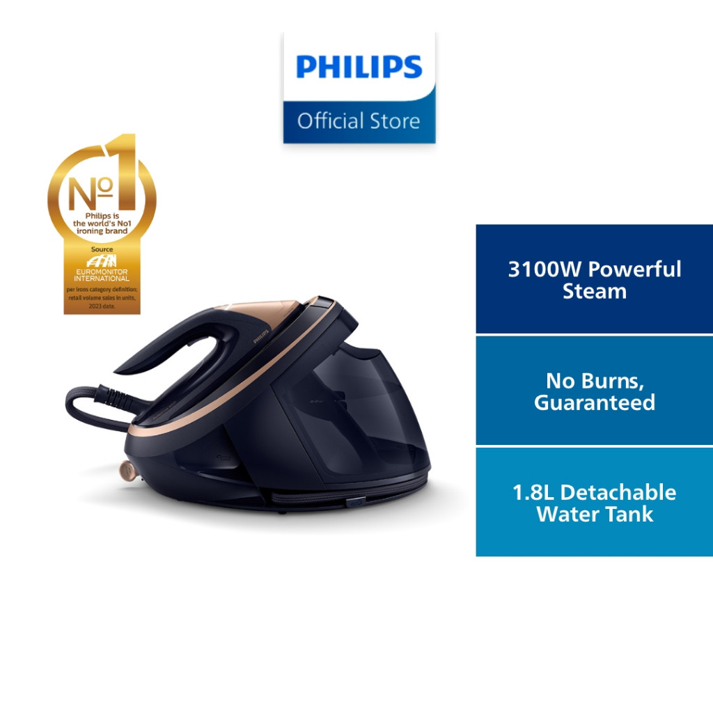 Philips PSG9050/26 | Steam Generator Iron | ActiveSense Tech-AI Fabric ...