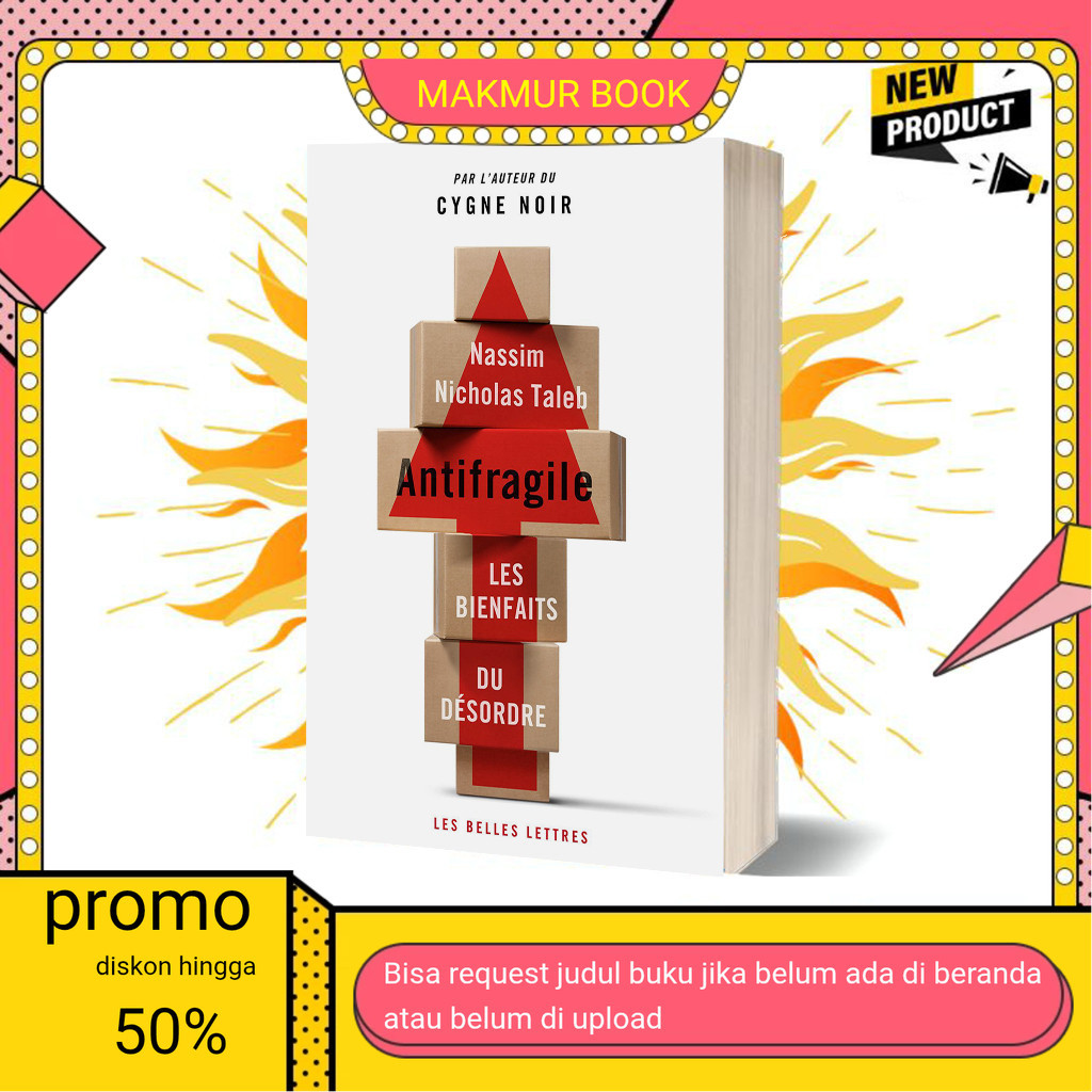 Antifragile Book: Things That Gain from Disorder by Nassim Nicholas ...