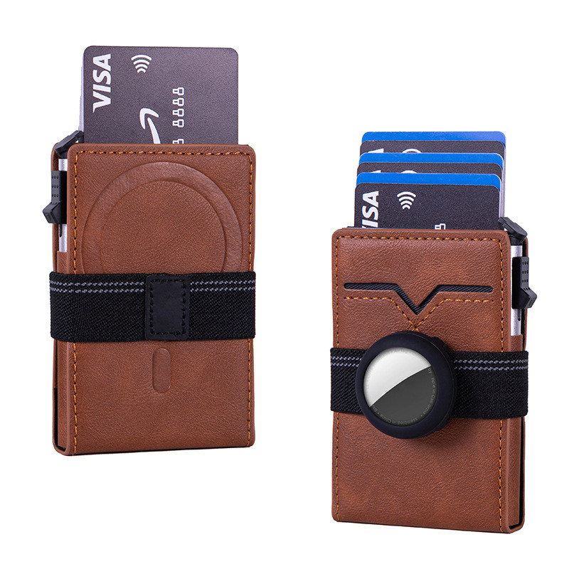 RFID Anti Theft Card Holders Automatic Pop Up Metal Aluminum Shell ...