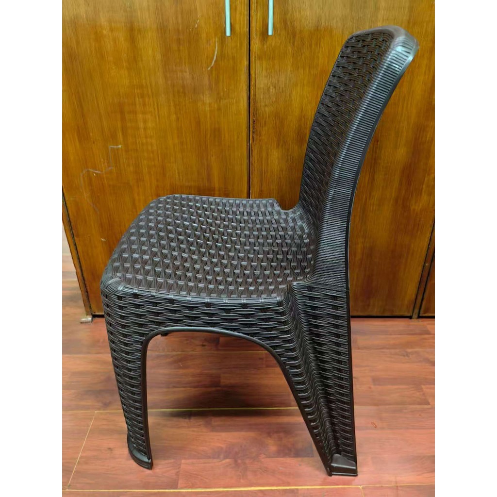 Hannita PLASTIC EXTRA LARGE Rattan Chair Available in 2 color, Durable ...