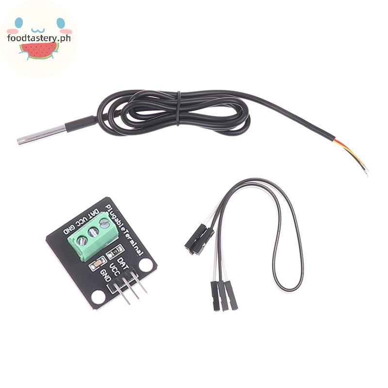 FTY DS18B20 Temperature Sensor Module Waterproof Digital Sensor Cable ...
