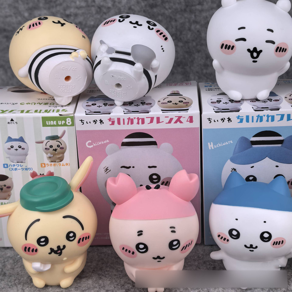 YB3 8pcs Chiikawa Action Figure hachiware usagi Momonga Model Dolls ...