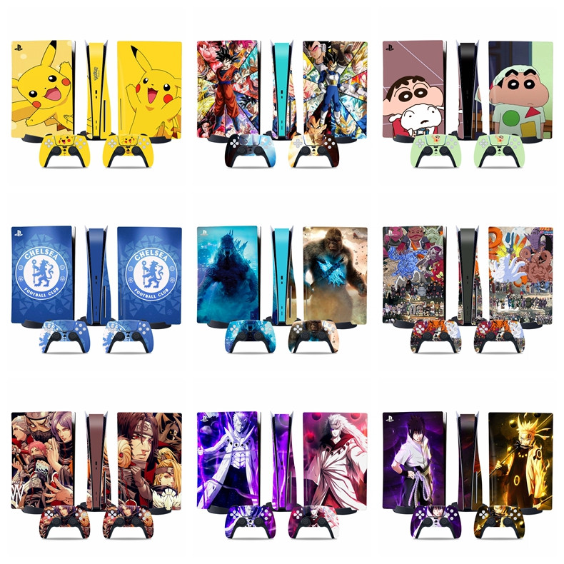 50 Colors Playstation 5 Console Skin and PS5 Controller Skins Set, Play ...