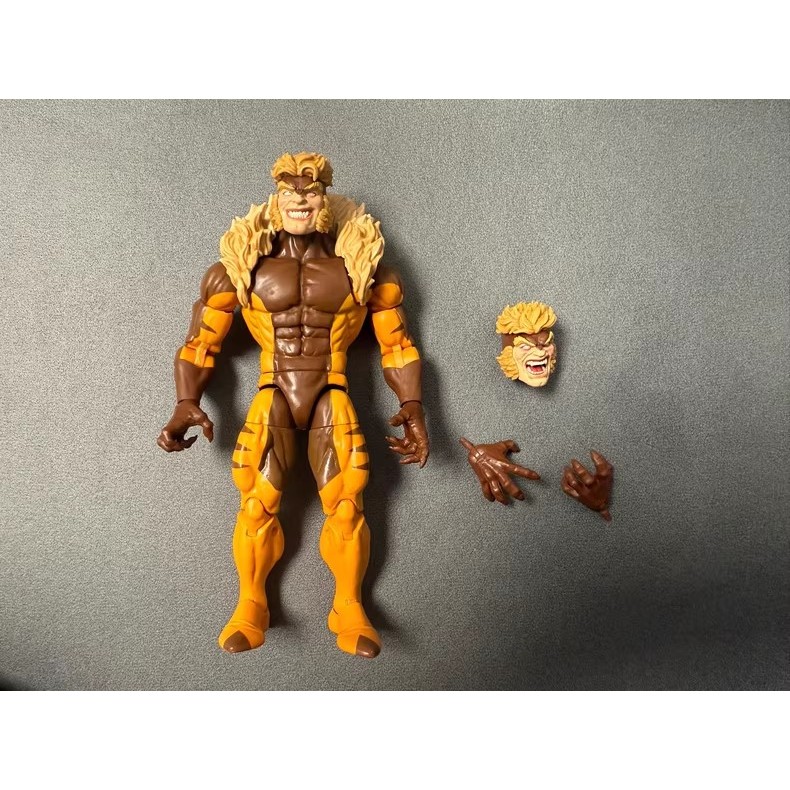 (NO BOX) Marvel Legends Sabretooth Tiger 50th Anniversary Action Figure ...