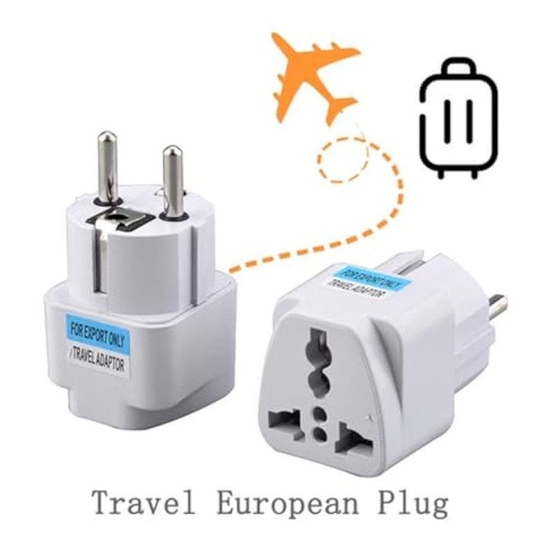 Universal German Standard Conversion Plug Travel Power Adapter for ...