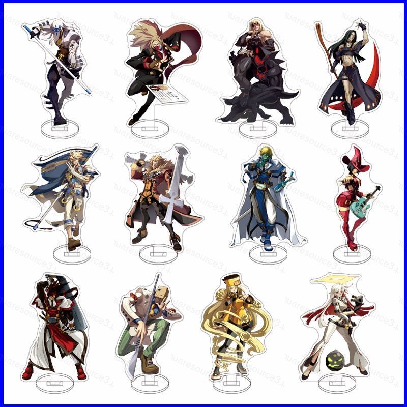 SQ3 GUILTY GEAR STRIVE DUAL RULERS Acrylic Plate Holder Stand Plates ...