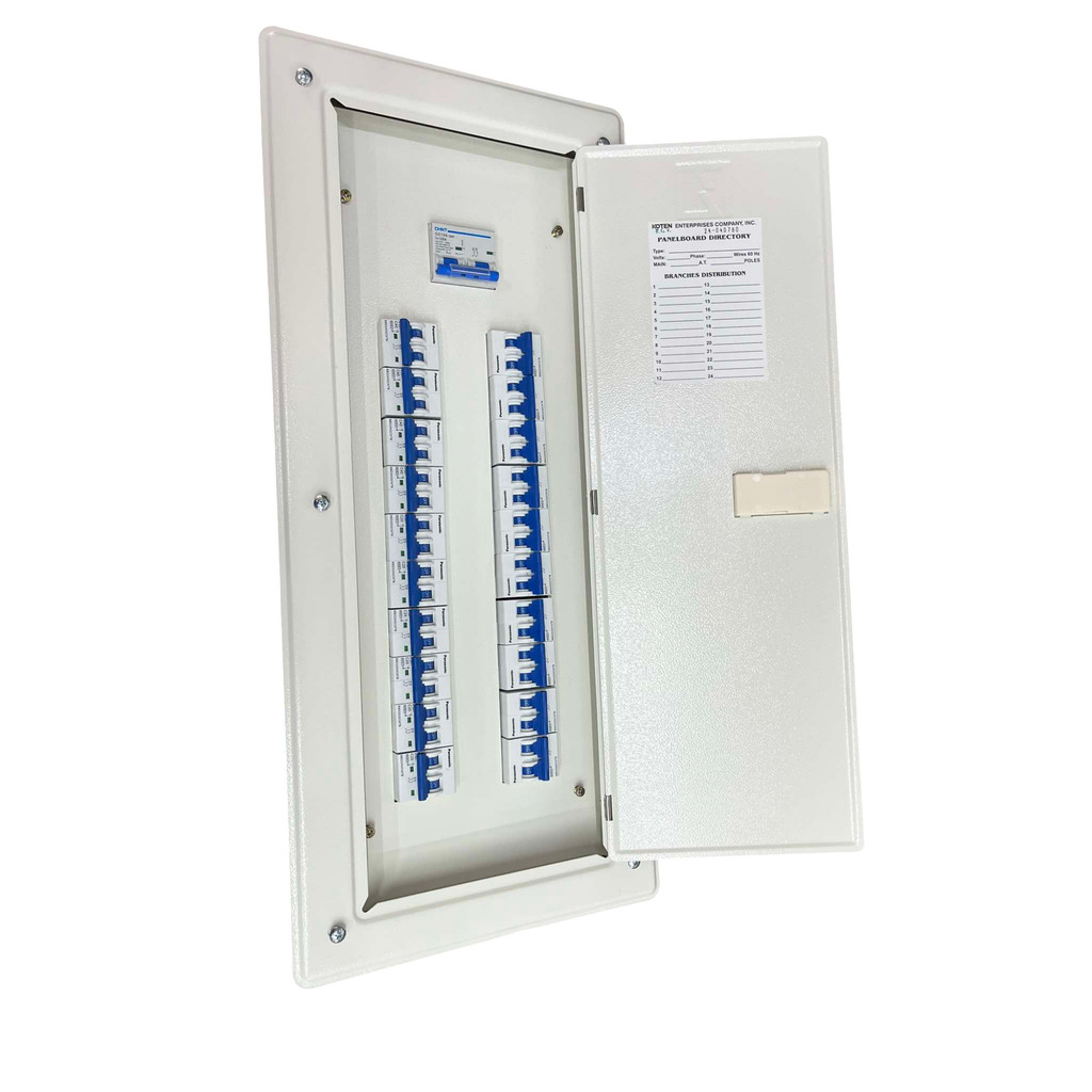 KOTEN Panel Board 100A 2 Pole Main Chint Miniature Breaker with 20 ...